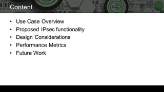 LF_OVS_17_IPSEC and OVS DPDK | PPT