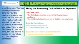 Writing A Scientific Argument | PDF