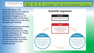 Writing A Scientific Argument | PDF