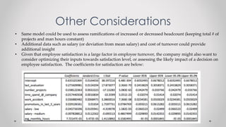 Data Analytics | Predicting Employee Turnover | PPTX