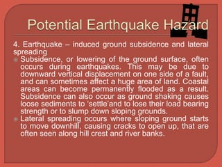 Earthquake Hazards | PPTX