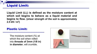 4.determination of attarberg limit | PPTX