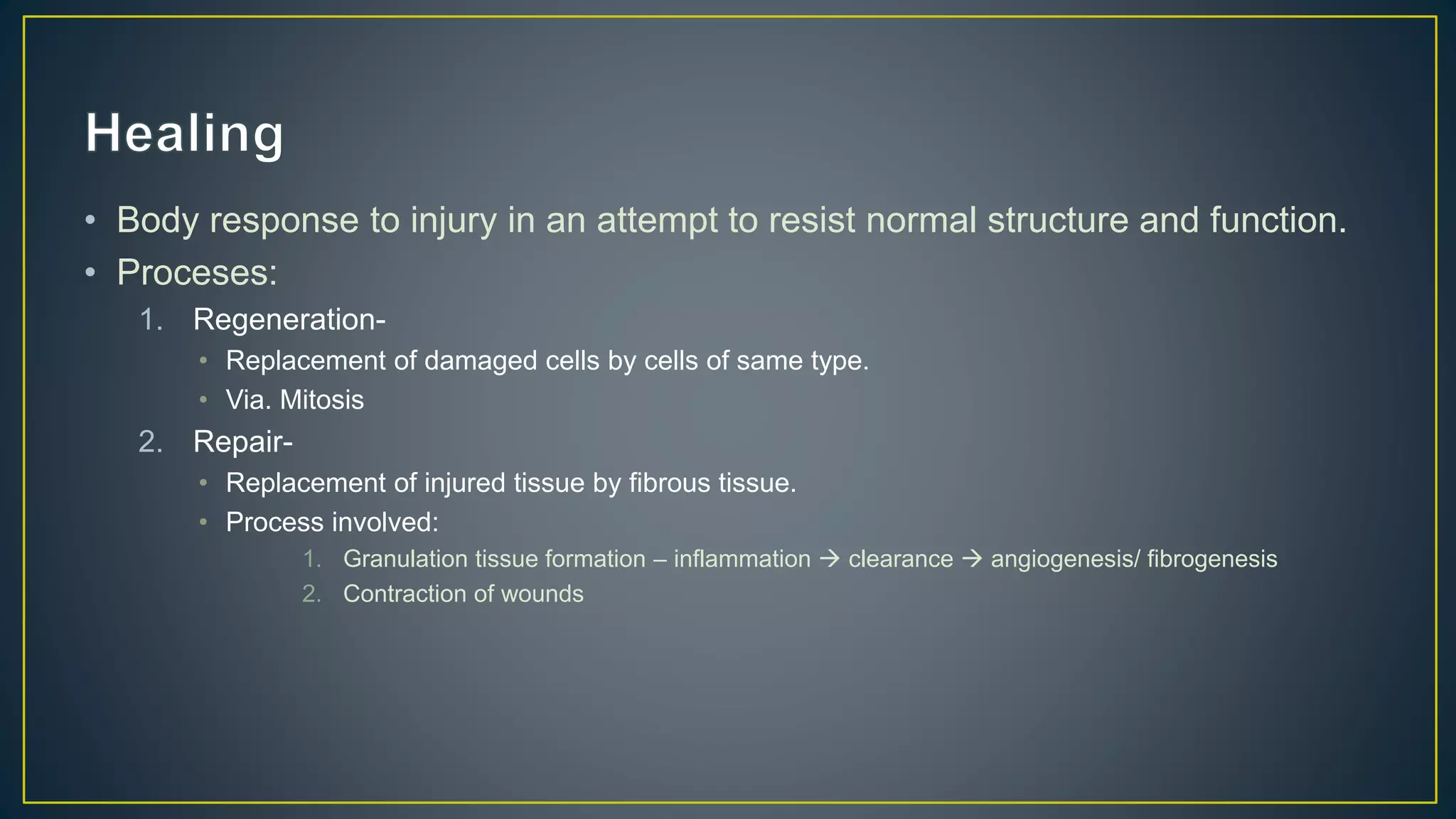 4. healing and fracture | PPT