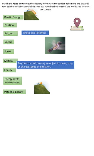 4.2 Vocabulary Sort | PPTX