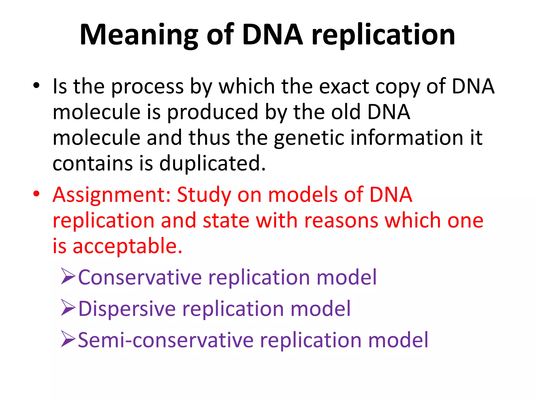 4. dna replication made easy | PPT
