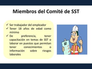 Comite de Seguridad y Salud en el Trabajo | PDF