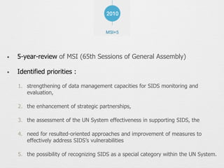 Small Island Developing States(SIDS) | PPTX