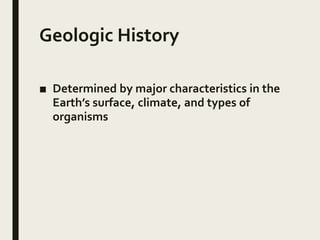 4. Geologic Time Notes | PPTX