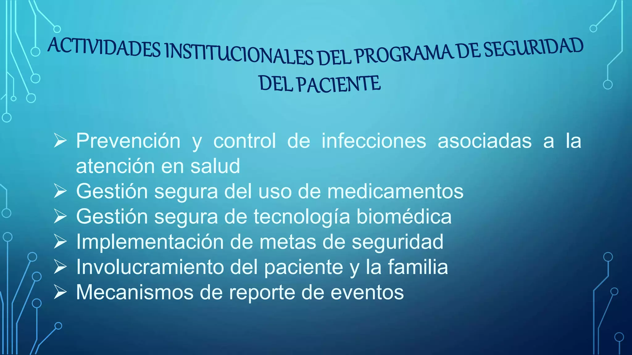 Seguridad del paciente | PPT