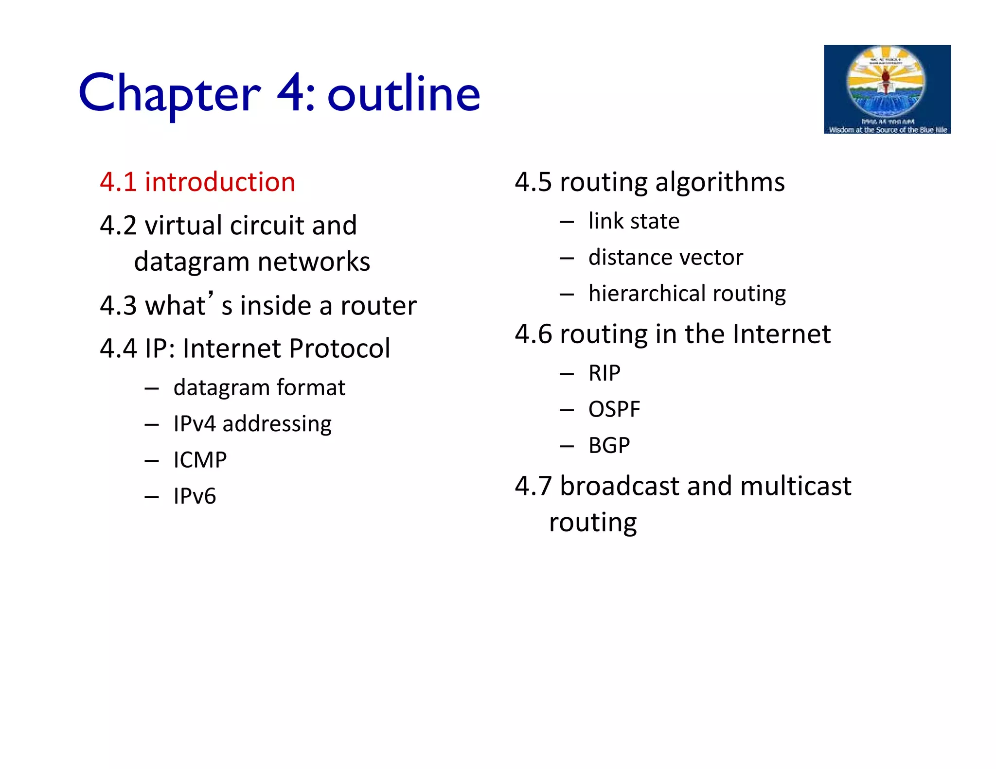 4. network layer | PDF