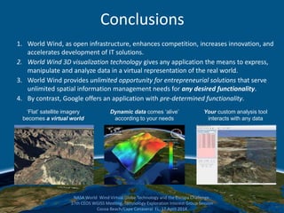 NASA World Wind Virtual Globe Technology and the WW Europa Challenge | PPT