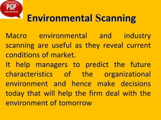 4. environmental scanning pgp1 | PPT