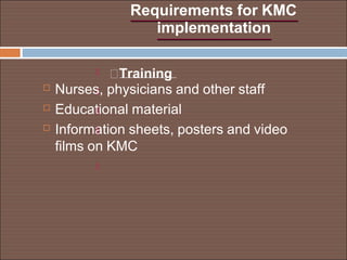 kmc Kanagaro mother care | PPT