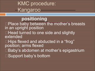 kmc Kanagaro mother care | PPT