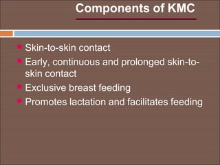 kmc Kanagaro mother care | PPT