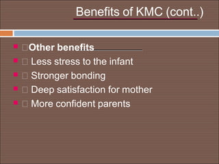 kmc Kanagaro mother care | PPT