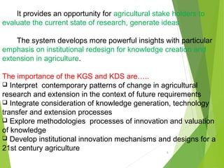 knowledge generation system and knowledge dissemination system | PPT