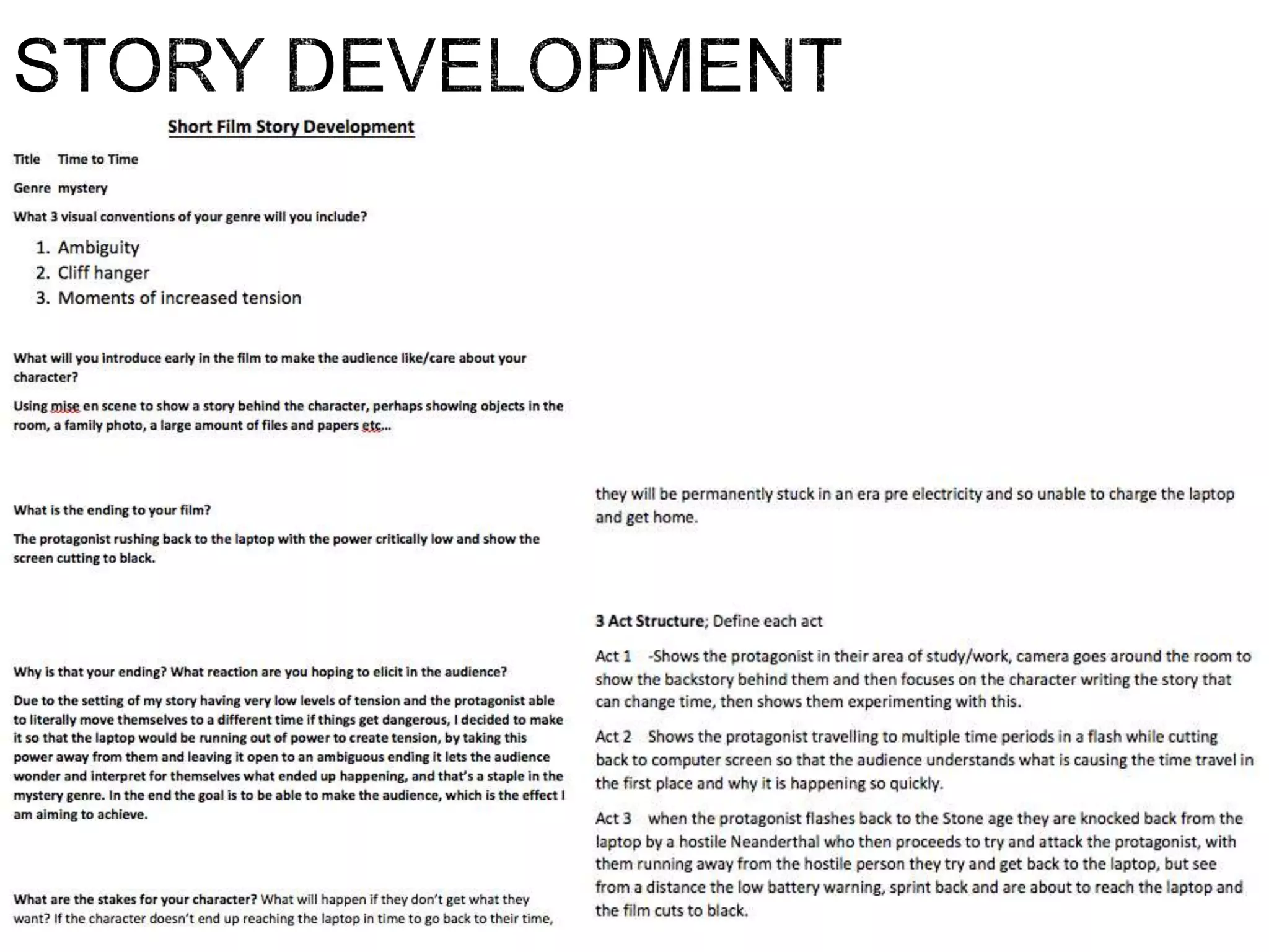 short film production plan | PPTX