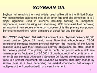 CBOT Agri-products | PPT