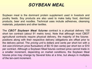 CBOT Agri-products | PPT