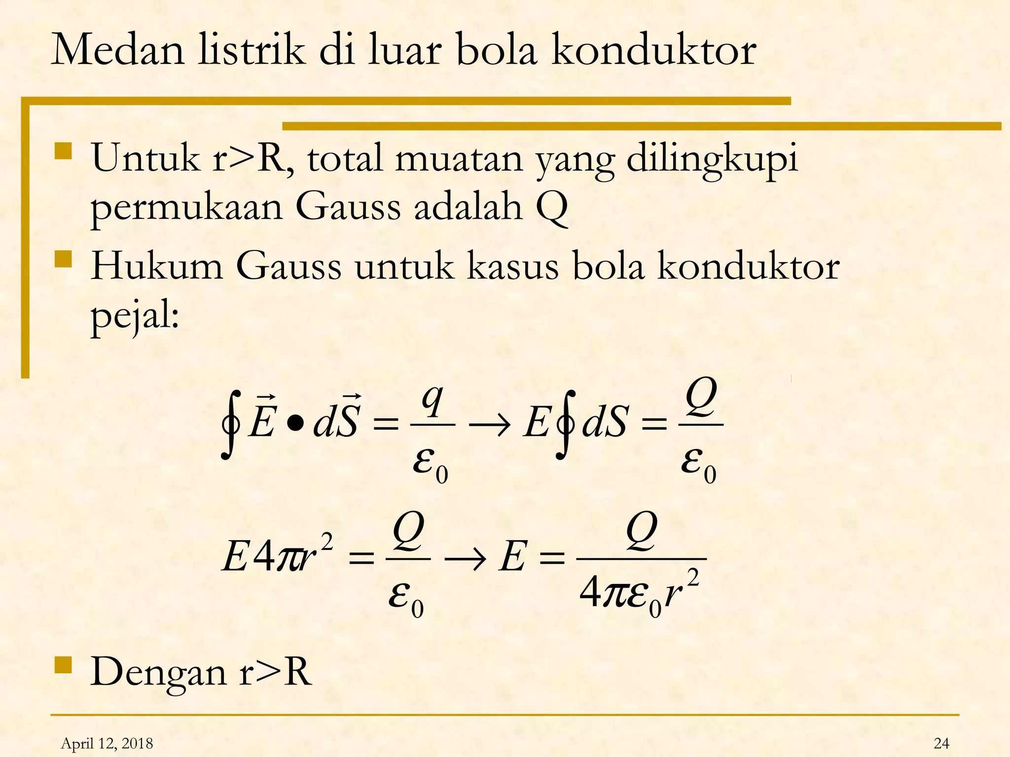 4.hukum gauss | PPT