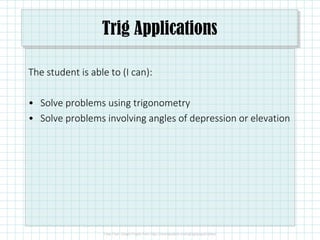 4.12.3 Trig Applications | PPT