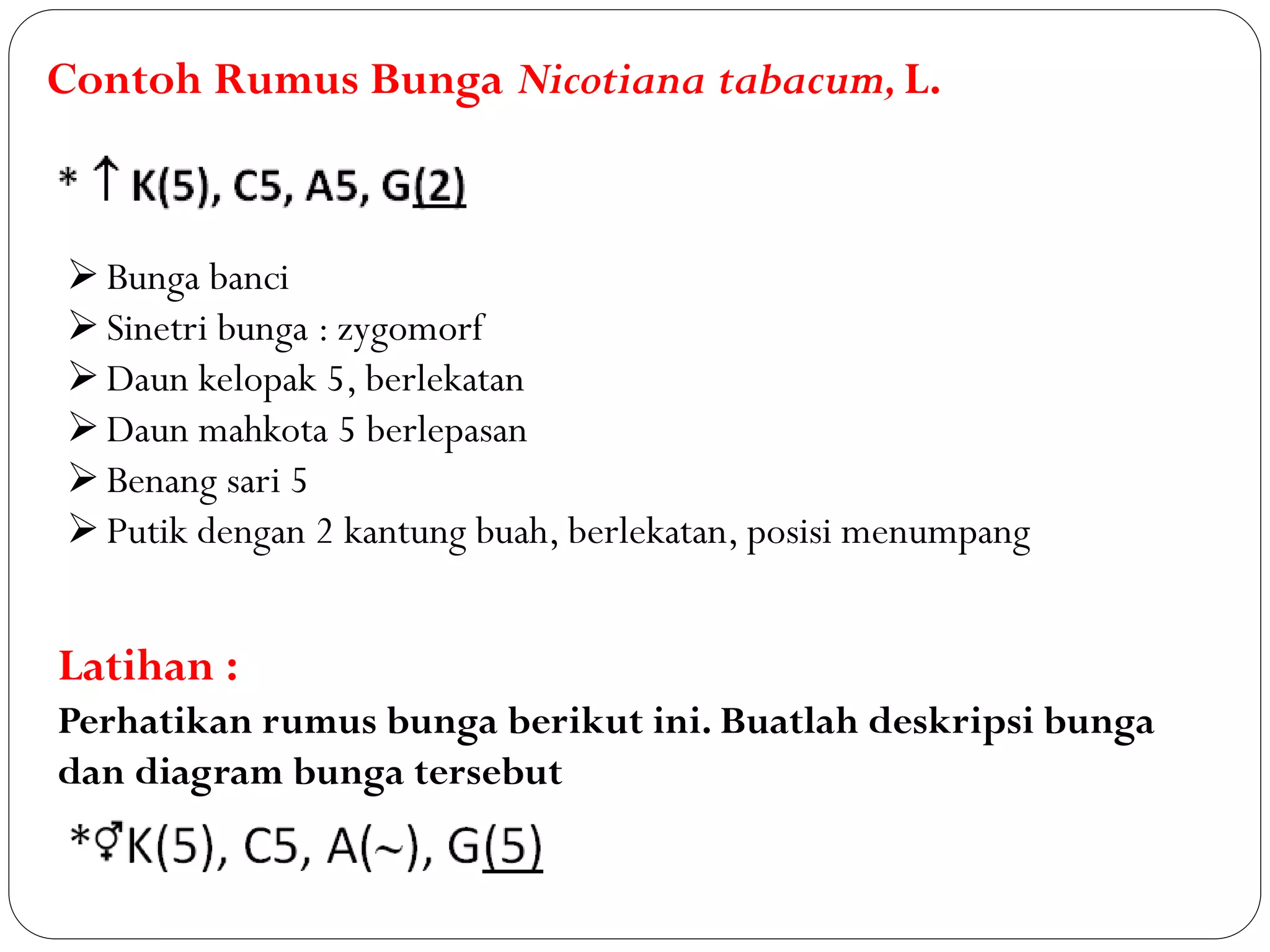 4. Morfologi Bunga | PDF