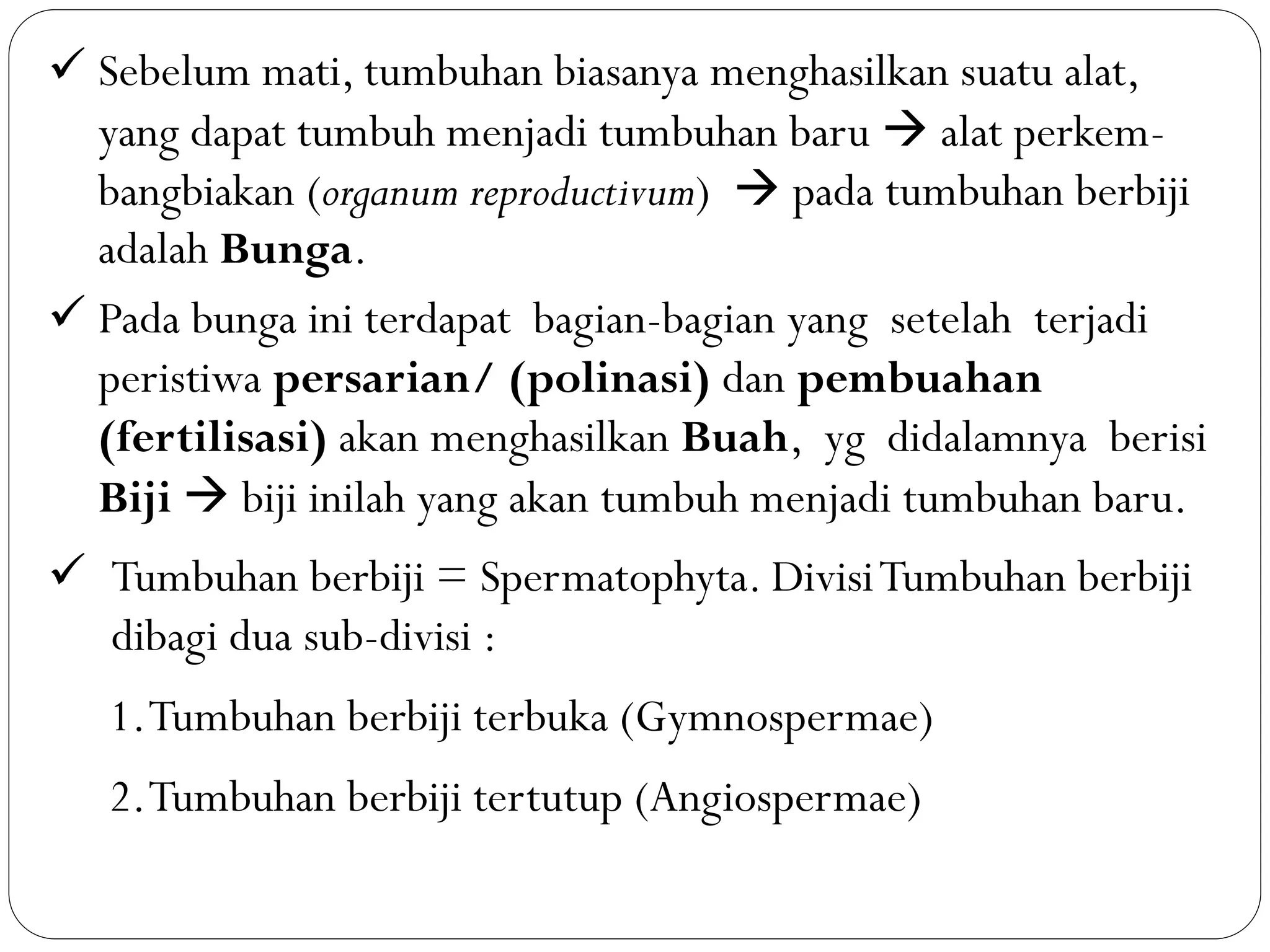4. Morfologi Bunga | PDF