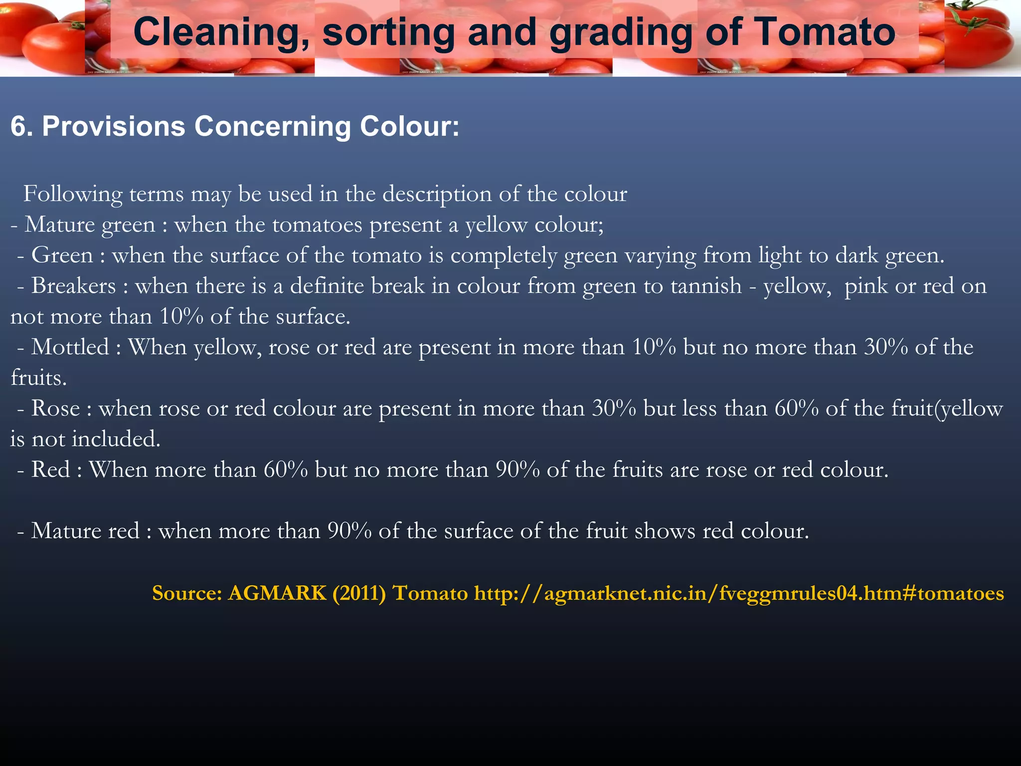 Tomato Grading | PPT
