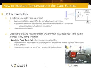 4. temperature measurement in the modified claus sulfur reactor - d ...