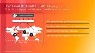 Building low latency apps with a serverless architecture and in-memory data I AWS Dev Day 2018 | PPT