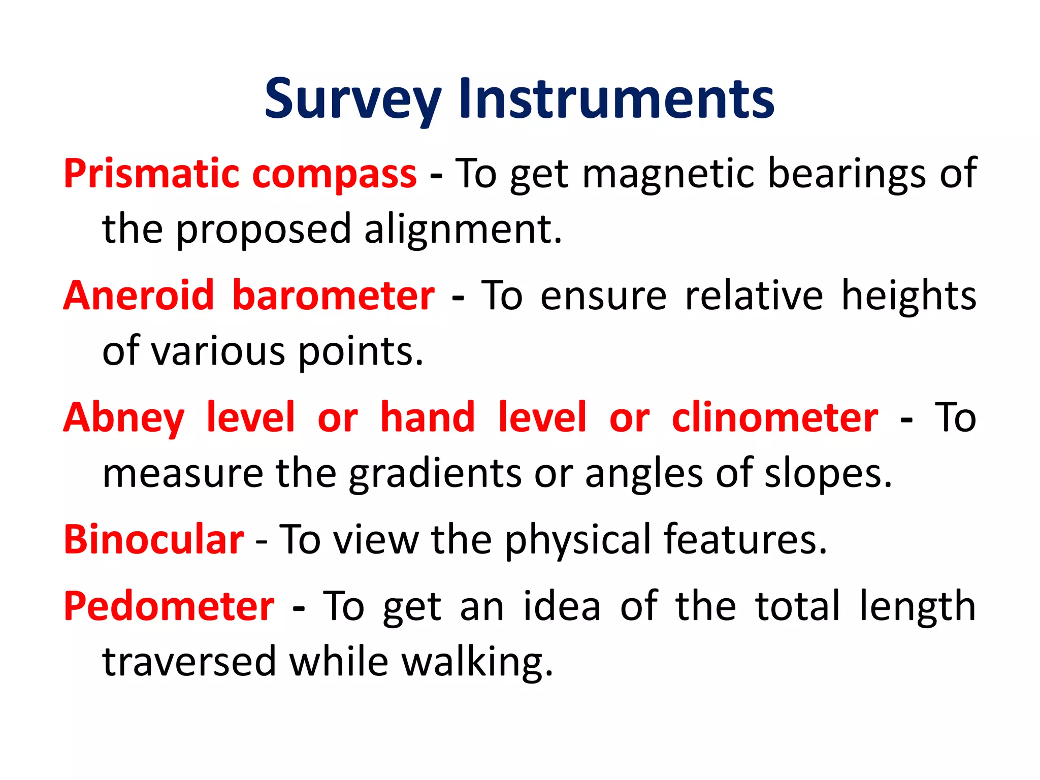 4.engineering surveys | PPTX