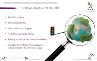 Taking Responsibility for Environmental Impacts - Water and Energy | PPT