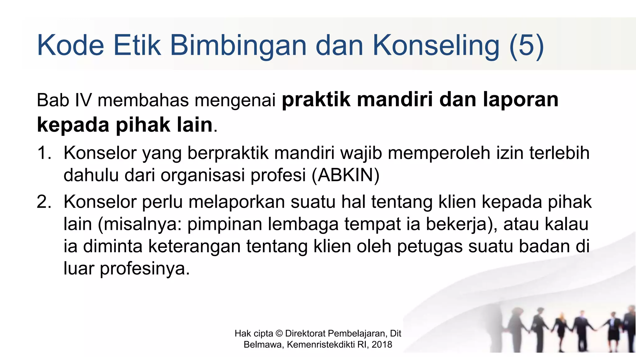 Materi 4 Etika profesi bk | PPTX