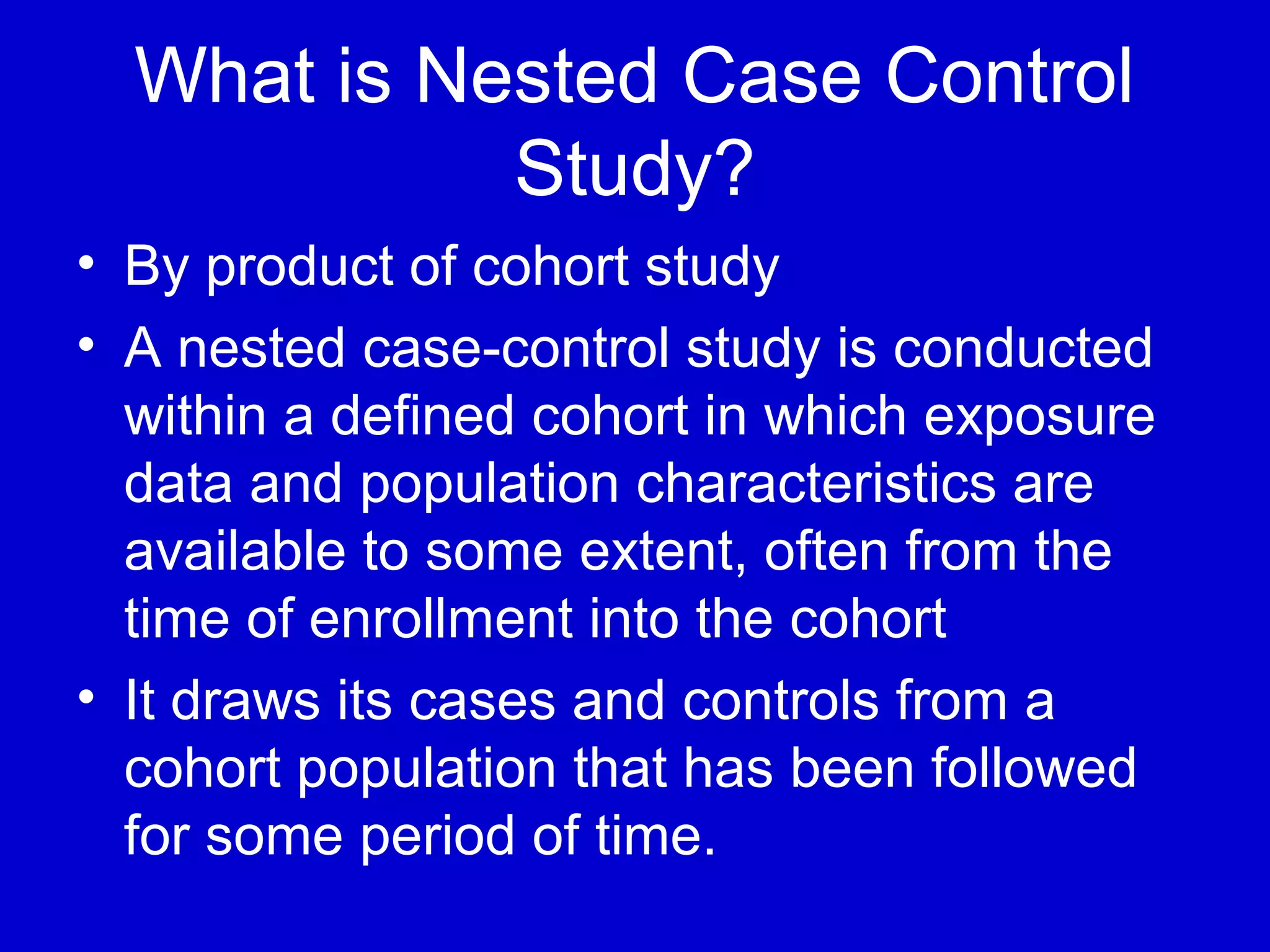 4. case control study | PPT