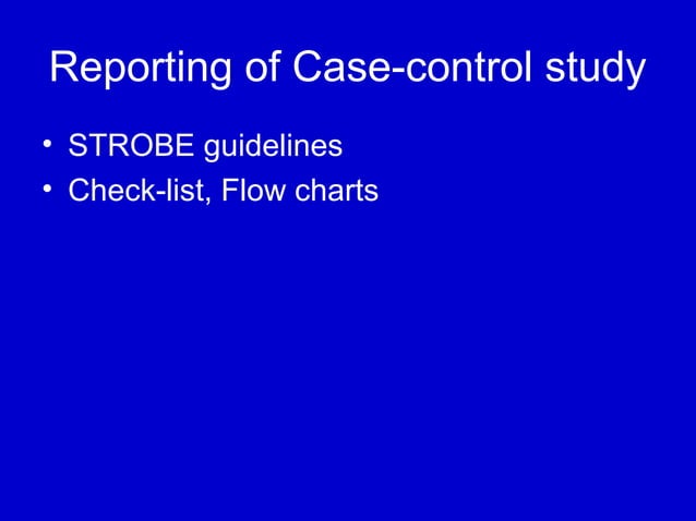 4. case control study | PPT