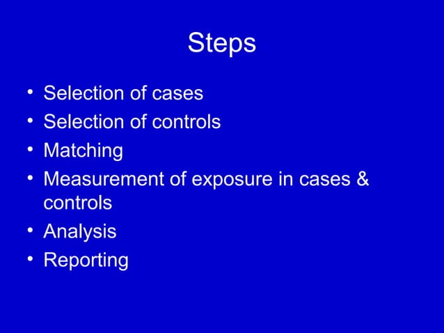 4. case control study | PPT
