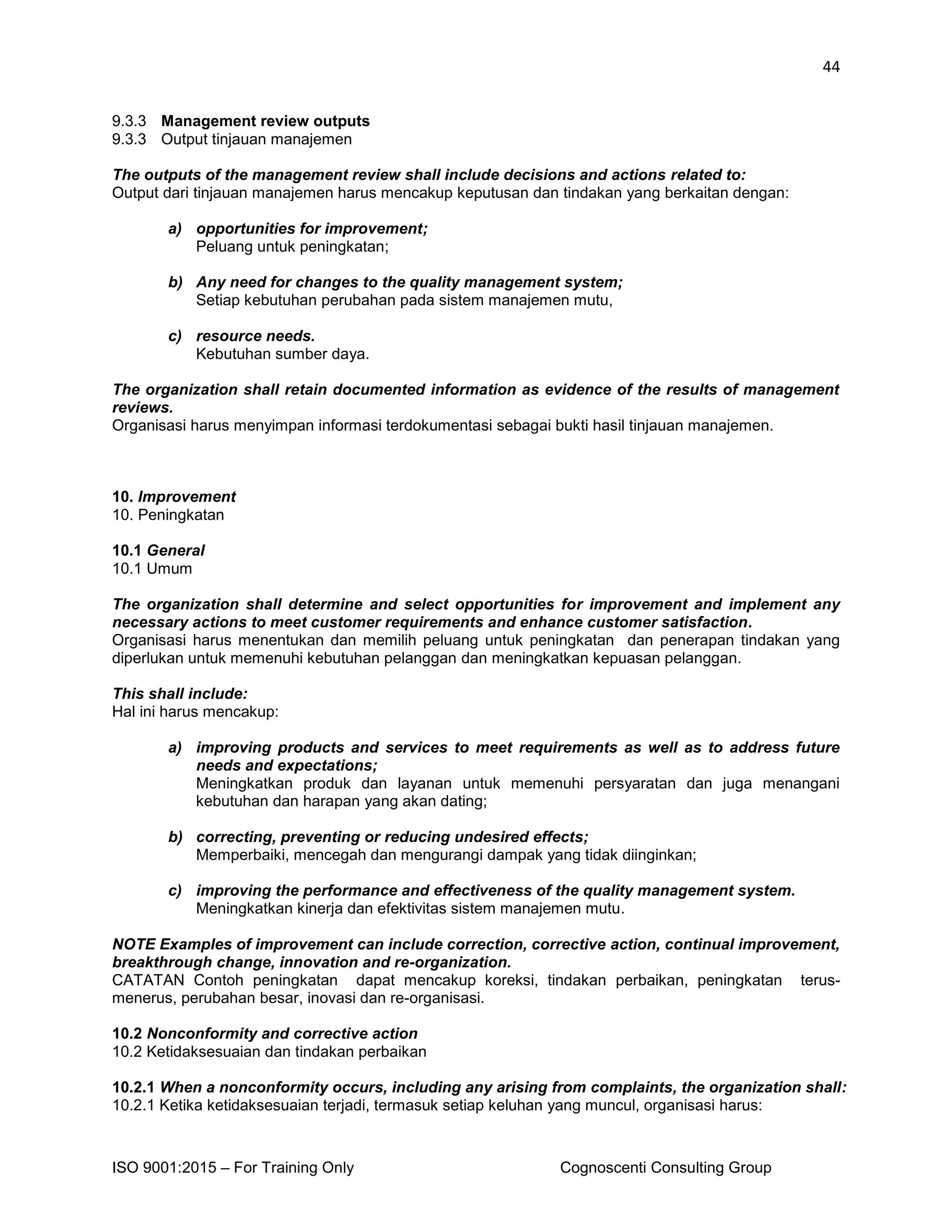 4. standard iso 9001 2015 2 bahasa | PDF
