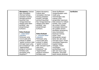 Hubungan model kurikulum & komponen kurikulum | PDF