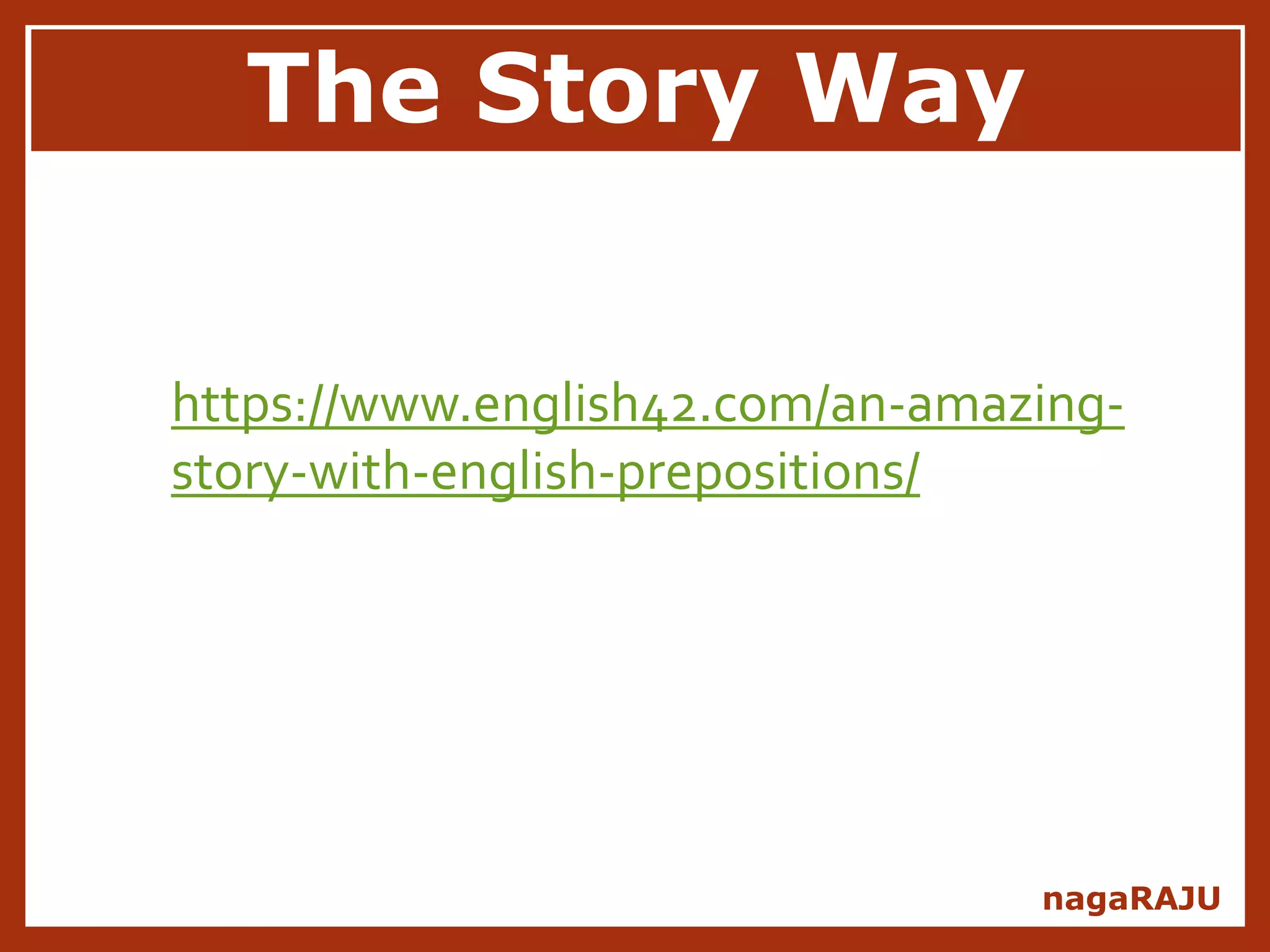 Prepositions | PPTX