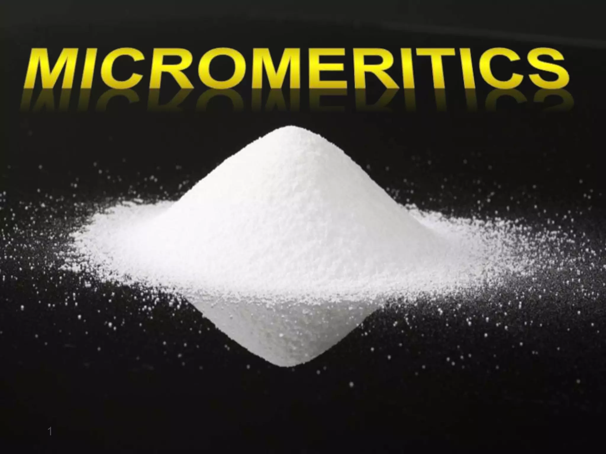 Micromeritics | PPTX