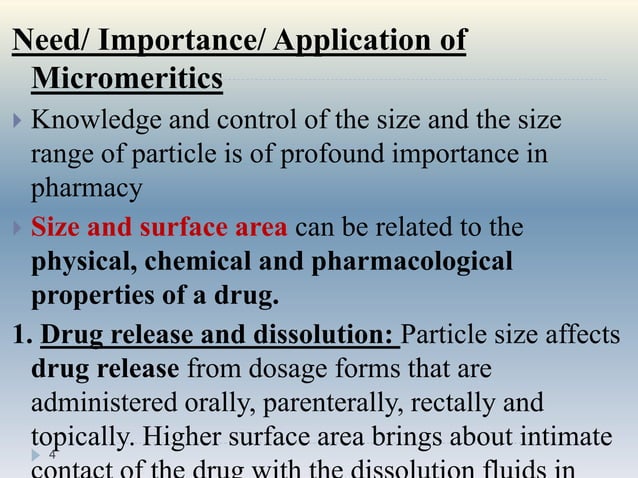 Micromeritics | PPTX | Chemistry | Science