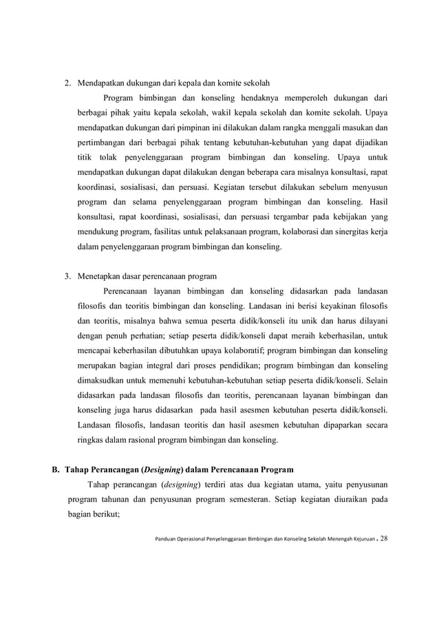 panduan penyelenggaraan BK di SMK | PDF