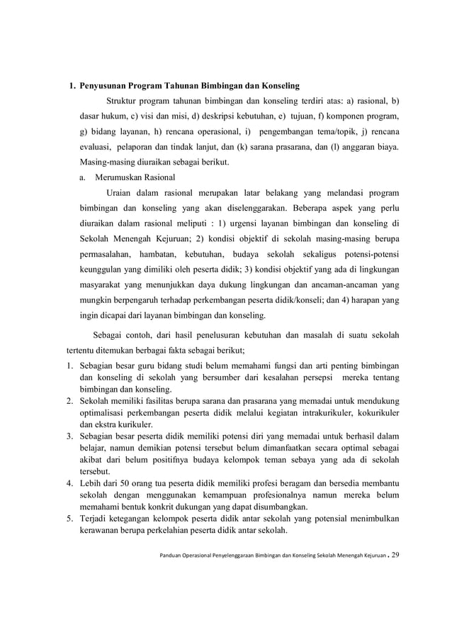 panduan penyelenggaraan BK di SMK | PDF