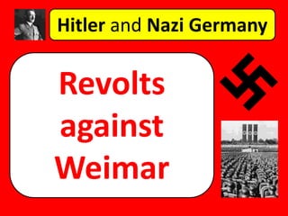 Hitler and Nazi Germany - attempts to overthrow the republic | PPT