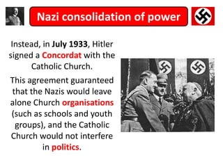Hitler and Nazi Germany - nazi consolidation of power | PPTX