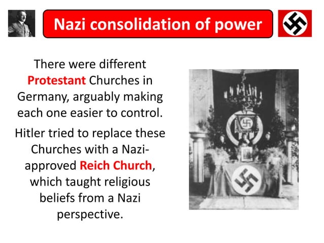 Hitler and Nazi Germany - nazi consolidation of power | PPTX