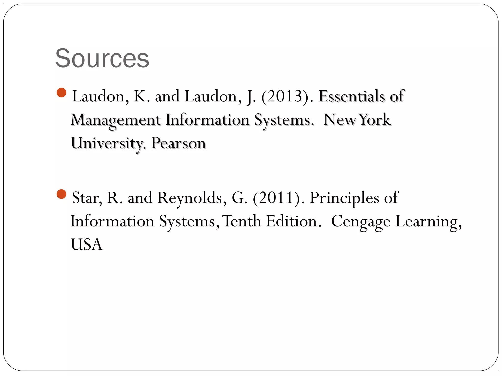 4. Fundamental MIS Information Systems Presentation | PDF