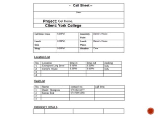 4. pre production storyboard | PPTX