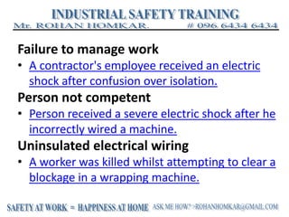 4. case studies on electrical maintanance | PDF | Injuries | Diseases ...